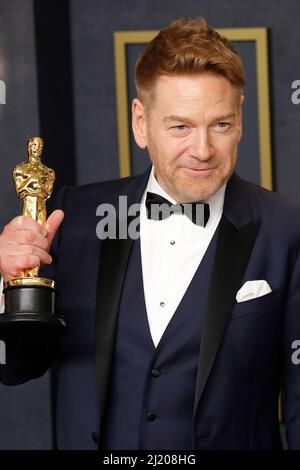 LOS ANGELES - MAR 27: Kenneth Branagh at the 94th Academy Awards at ...