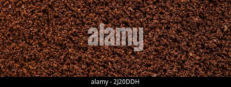 Coffee grind texture background , banner. coffee powder abstract ...