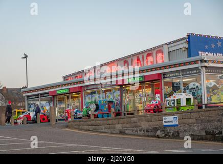 Thomas's amusements and bingo arcade. Hunstanton, Norfolk, England ...