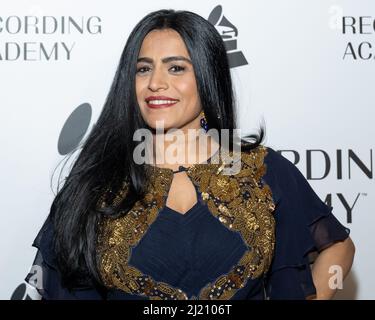 Falu attends GRAMMY NY Chapter Nominee Celebration at Tavern on the ...