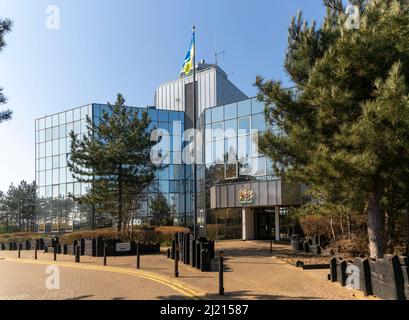 HM Border Force Customs, Custom House building, Port of Felixstowe ...