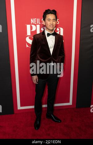 Brian Eng attends "Plaza Suite" Opening Night in New York City. (Photo ...