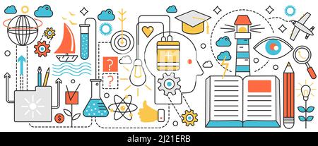 Business communication, rational thinking in problem solving vector ...