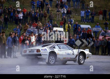 Luigi Lucky Battistolli (ITA) Claudio Berro (ITA) Ferrari 308 GTB 4v ...