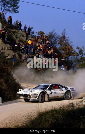 Luigi Lucky Battistolli (ITA) Claudio Berro (ITA) Ferrari 308 GTB 4v ...