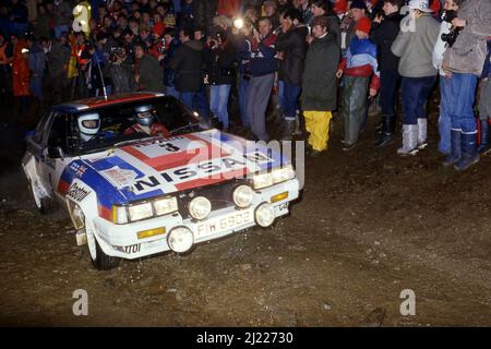 Tony Pond (GBR) Rob Arthur (GBR) Austin Rover MG Metro 6R4 GrB Austin ...