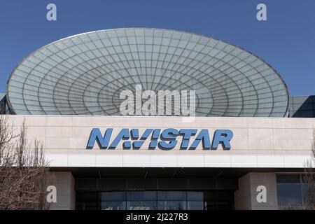 Lisle - Circa March 2022: Navistar International headquarters. Navistar ...