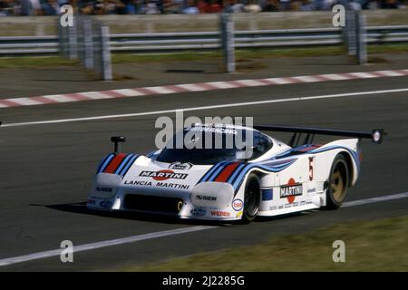 Paolo Barilla (ITA) Hans Heyer (GER) Mauro Baldi (ITA) Lancia Lc2 GrC1 ...