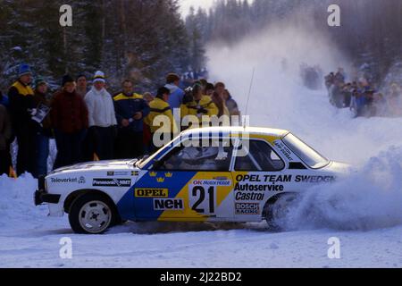 Lars Erik Torph (SWE) Jan Sandstrom (SWE) Opel Ascona GrA Opel Team ...