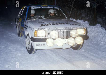 Lars Erik Torph (SWE) Jan Sandstrom (SWE) Opel Ascona GrA Opel Team ...