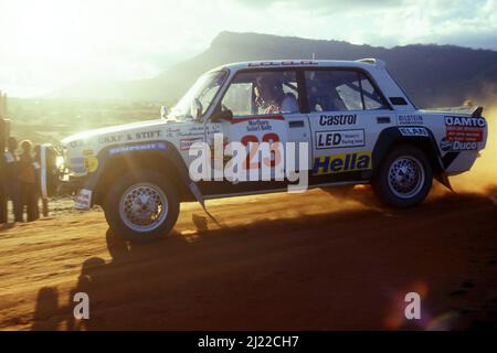 Rudi Stohl (AUT) Reinhard Kaufmann (AUT) Lada VFTS GrB Stock Photo - Alamy