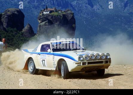 Achim Warmbold (GER) Biche (FRA) Mazda RX7 GrB Mazda Rally Team Europe ...