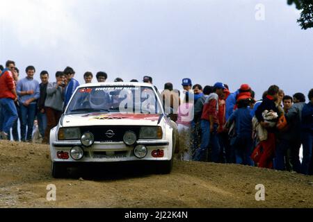 Massimo Ercolani (RSM) Paolo Popi Amati (ITA) Opel Ascona 400 GrB ...