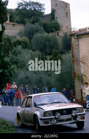 Massimo Ercolani (RSM) Paolo Popi Amati (ITA) Opel Ascona 400 GrB ...