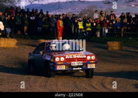 Jimmy McRae (GBR) Mike Nicholson (GBR) Opel Manta 400 GrB GM ...
