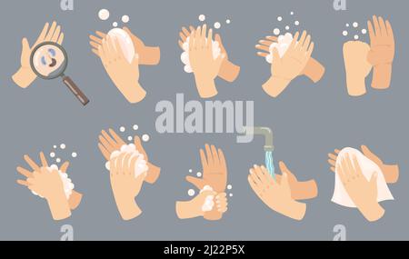 Step by step infographic illustration of How to use hand sanitizer ...