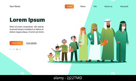 Muslim man in different age Stock Vector Image & Art - Alamy