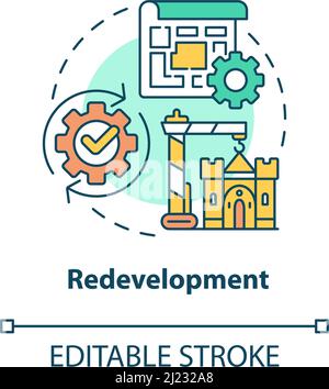 Regeneration process icon. Outline Regeneration process vector icon for ...