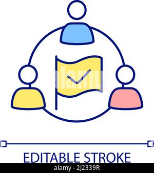 National unity RGB color icon Stock Vector Image & Art - Alamy