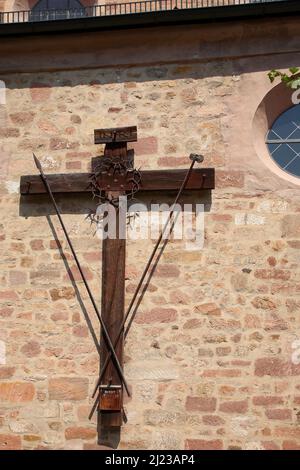 Spalt - Sankt Emmeram Kirche / Spalt - Sankt Emmeram Church Stock Photo ...