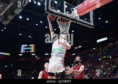 Milan, Italy. 29th Mar, 2022. Nicolo Melli (AX Armani Exchange Olimpia ...