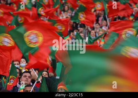 Porto, Portugal, 29th March 2022. Fernando Santos manager of Portugal ...