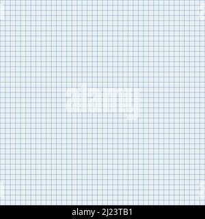 Sheet of graph paper with grid. Millimeter paper texture, geometric ...