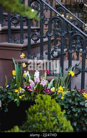 Spring scenes around lower Manhattan, New York City Stock Photo - Alamy