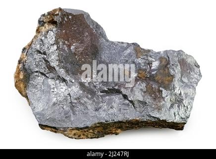 Ilmenite (titanium-iron oxide mineral Stock Photo - Alamy
