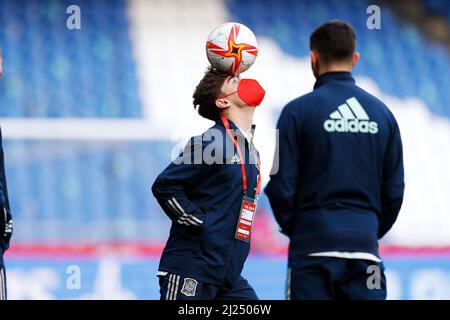 A Coruna, Spain. 29th Mar, 2022. Jon Dadi Bodvarsson (ISL) Football ...