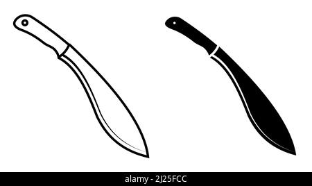 Machete vector isolated on white background Stock Vector Image & Art ...