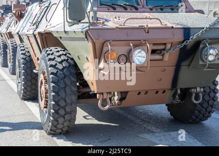 M1117 Guardian Armored Security Vehicle ASV, Military parade. War ...