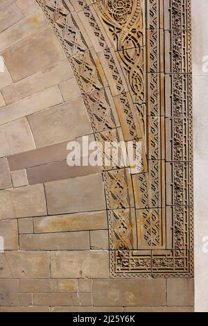 The original arch from the old Chicago Stock Exchange Stock Photo - Alamy