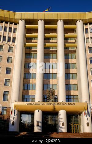 Moldova, Chisinau, Parliament building Stock Photo - Alamy