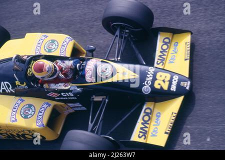 Pierluigi Martini (ITA) Minardi M185 Motori Moderni Stock Photo - Alamy