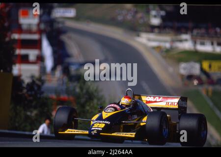 Pierluigi Martini (ITA) Minardi M185 Motori Moderni Stock Photo - Alamy