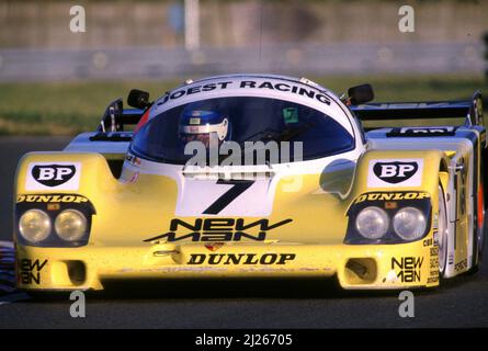 Klaus Ludwig, Paolo Barilla and John Winter Porsche 956, the race ...