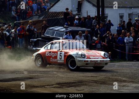 Robert Droogmans (BEL) Ronny Joosten (BEL) Porsche 911 SC RS GrB Belga ...