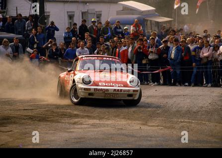 Robert Droogmans (BEL) Ronny Joosten (BEL) Porsche 911 SC RS GrB Belga ...