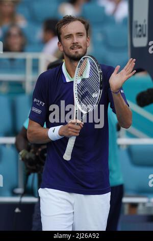 March 29, 2022, Miami, USA: Naomi Osaka of Japan in action against ...