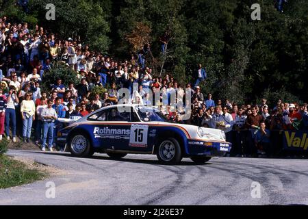 Billy Coleman (IRL) Ronan Morgan (IRL) Porsche 911 SC RS GrB Rothmans ...