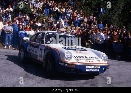 Billy Coleman (IRL) Ronan Morgan (IRL) Porsche 911 SC RS GrB Rothmans ...