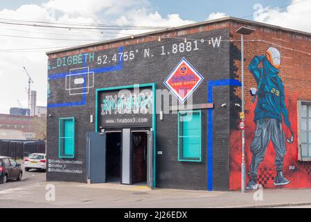 Floodgate Street in Digbeth, the creative quarter in Birmingham Stock ...