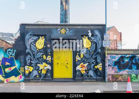 Floodgate Street in Digbeth, the creative quarter in Birmingham Stock ...