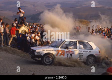 Jochi Kleint (GER) Werner Hohenadel (GER) Volkswagen Golf GTI GrA ...