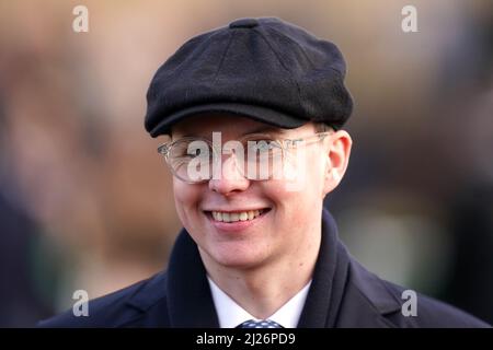 Trainer Joseph Patrick O'Brien after Ryan Moore won the King George V ...