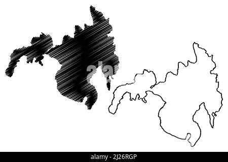 Mindanao island (Southeast Asia, Republic of the Philippines) map ...