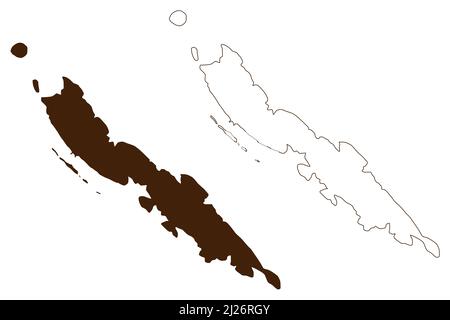 Premuda island (Republic of Croatia, Adriatic Sea, Zadar Archipelago ...