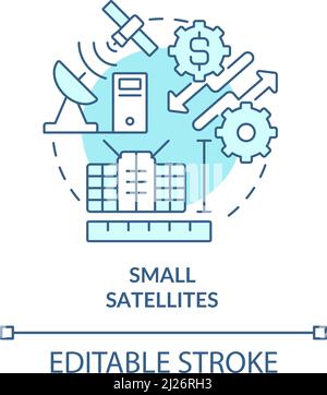 Advanced communication turquoise concept icon Stock Vector Image & Art ...