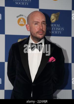 Actor Tom Allen arriving for the Royal Television Society Programme Awards at the Grosvenor ...